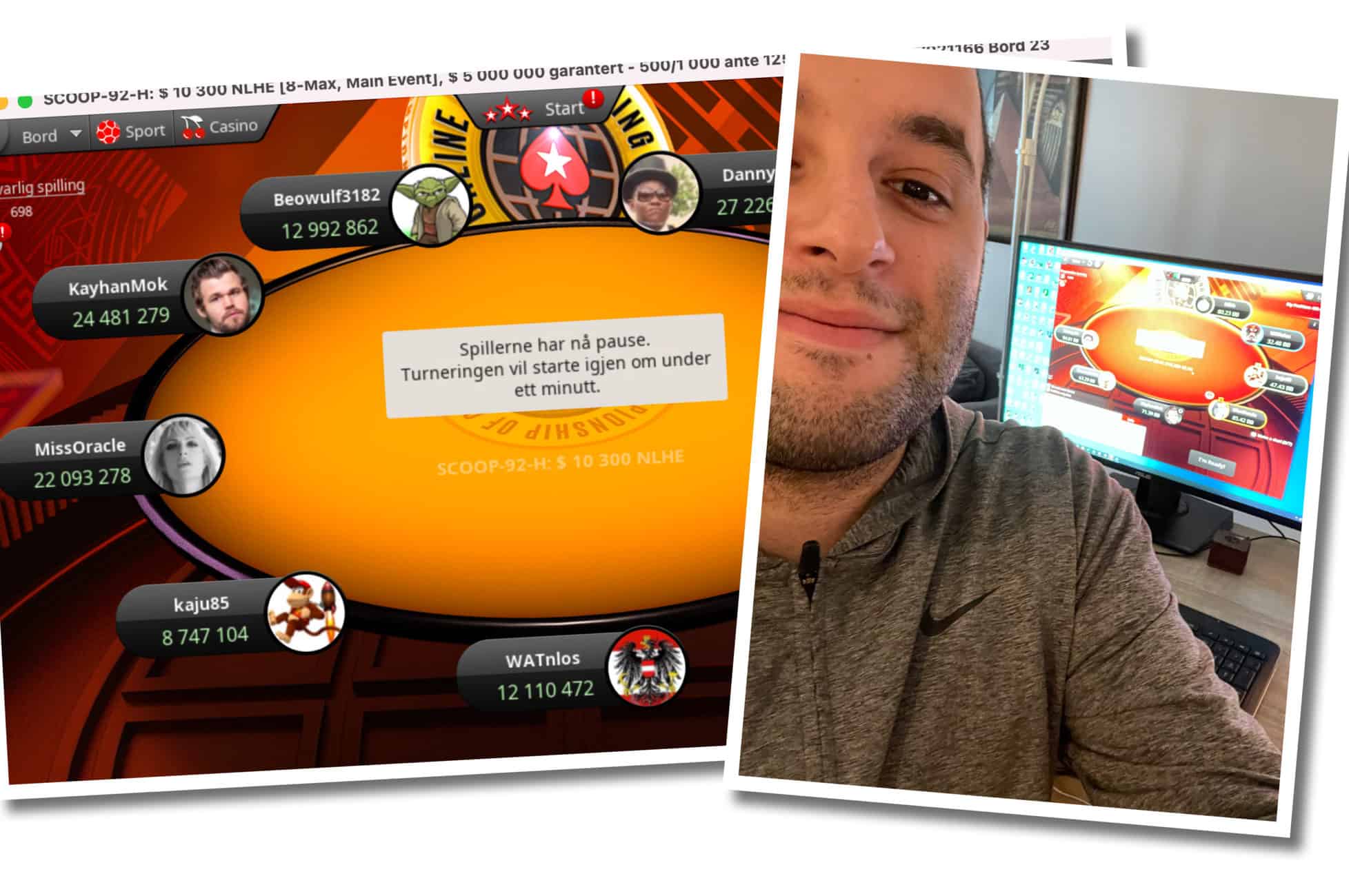 Sørlending ble multimillionær i poker - Poker.no